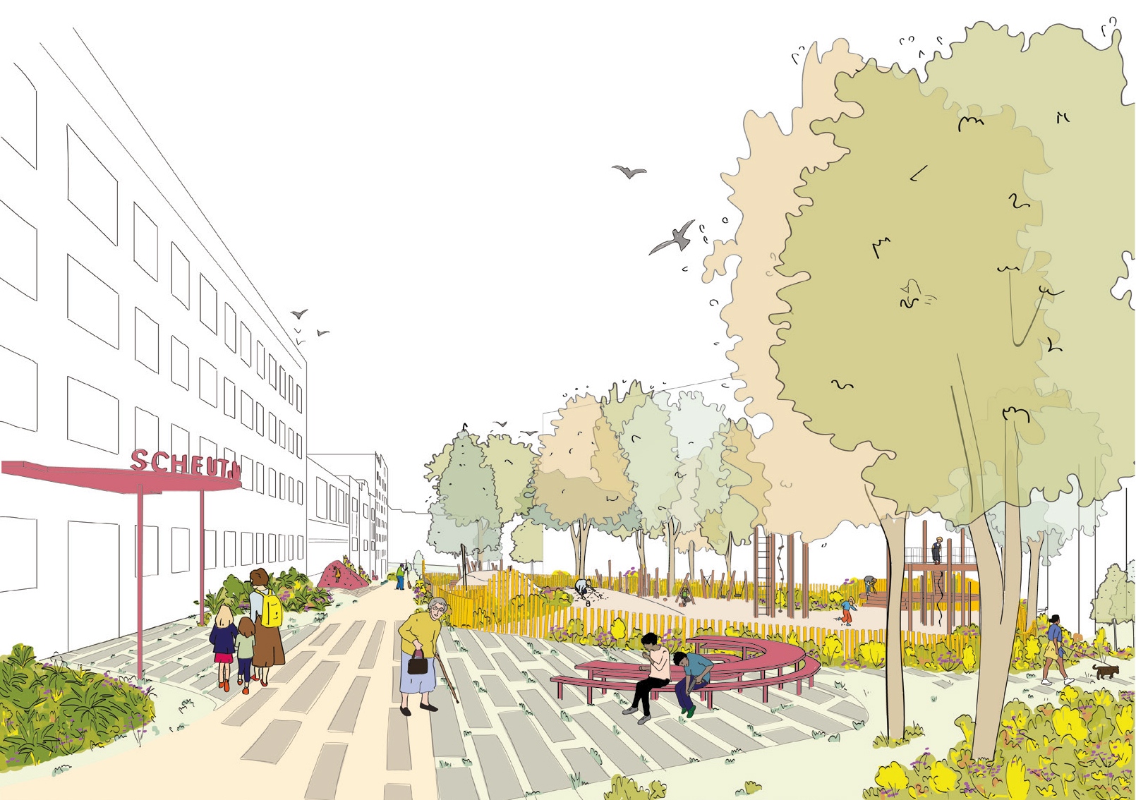 DERRIÈRE SCHEUTPLANEET - bma